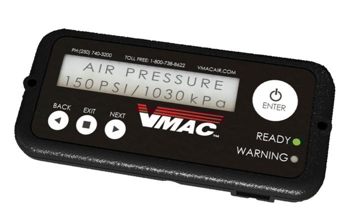 VMAC Diesel Driven Air Compressor's Control Box Features & Functions