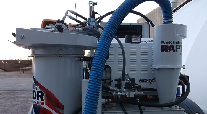 Park Industries Quarry Drill Excels with VMAC Hydraulic Air Compressor