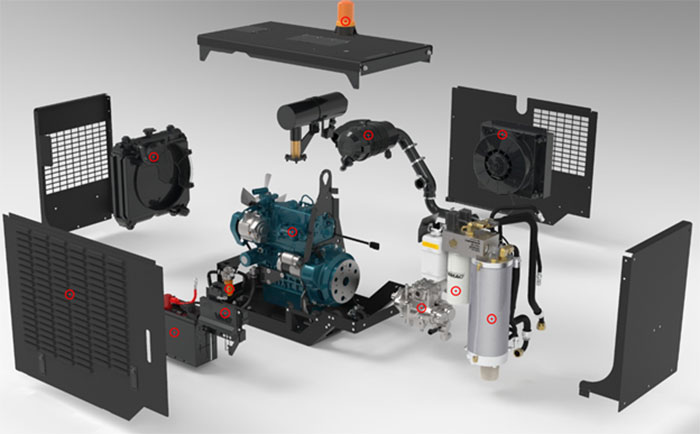 How Does A Diesel Driven Air Compressor Work? | VMAC